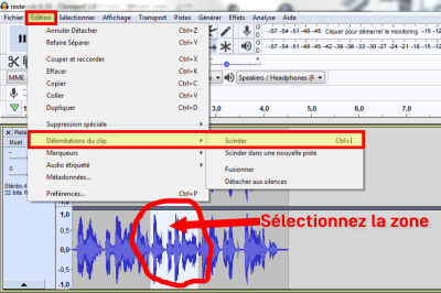Prise en main du logiciel Audacity